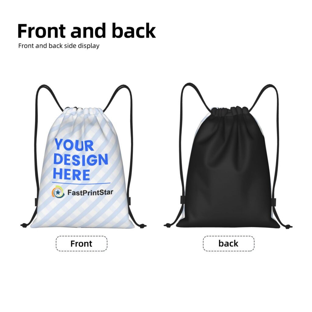 Design Custom Drawstring Backpacks Online | As Low As $1.95 - FastPrintStar
