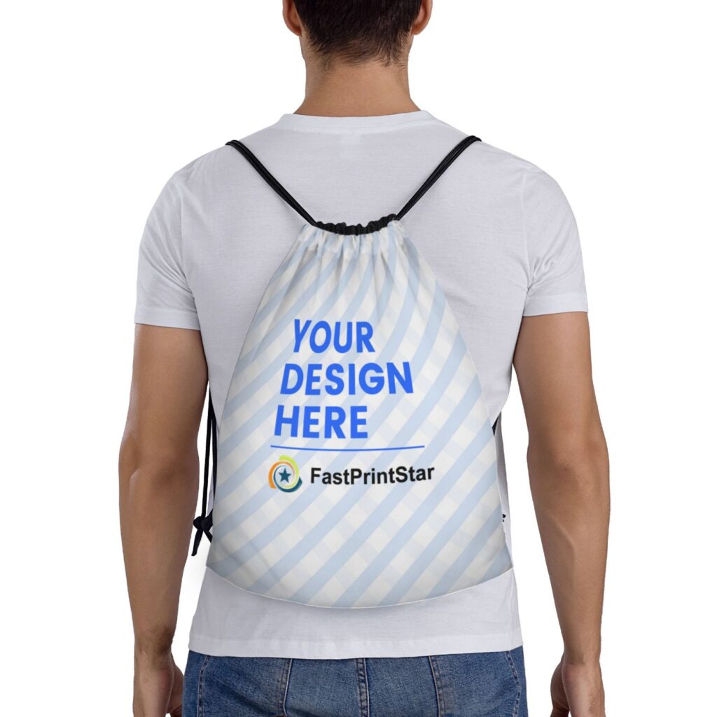 Design Custom Drawstring Backpacks Online | As Low As $1.95 - FastPrintStar