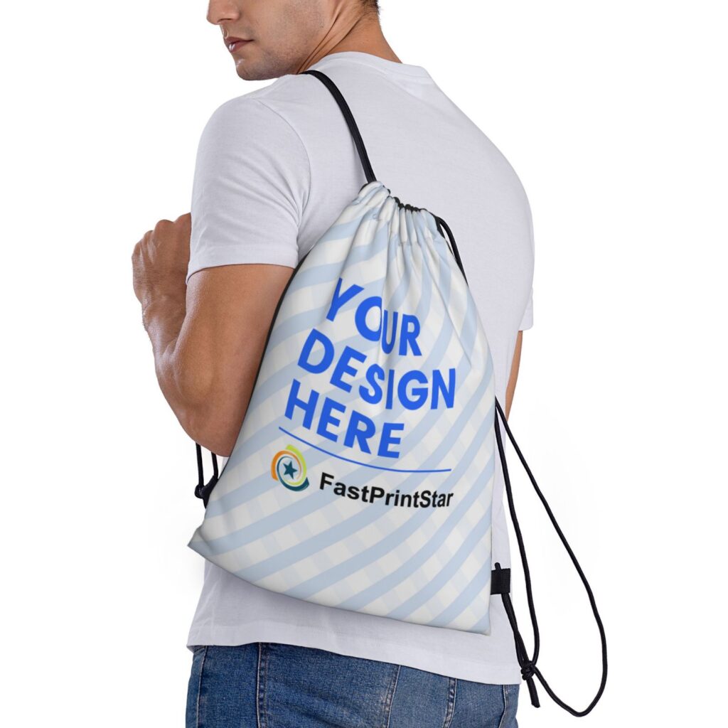 Design Custom Drawstring Backpacks Online | As Low As $1.95 - FastPrintStar