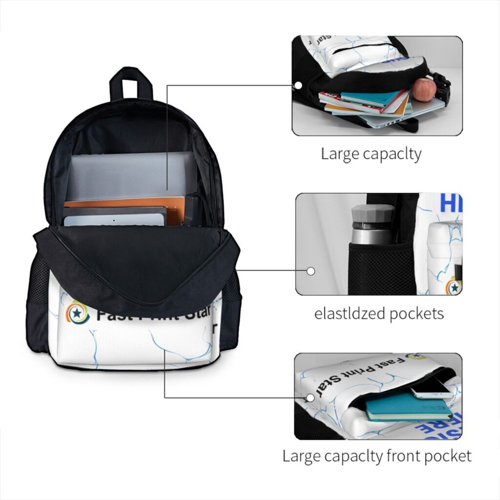 Design Your Custom Backpacks for School From Just $18.99- FastPrintStar