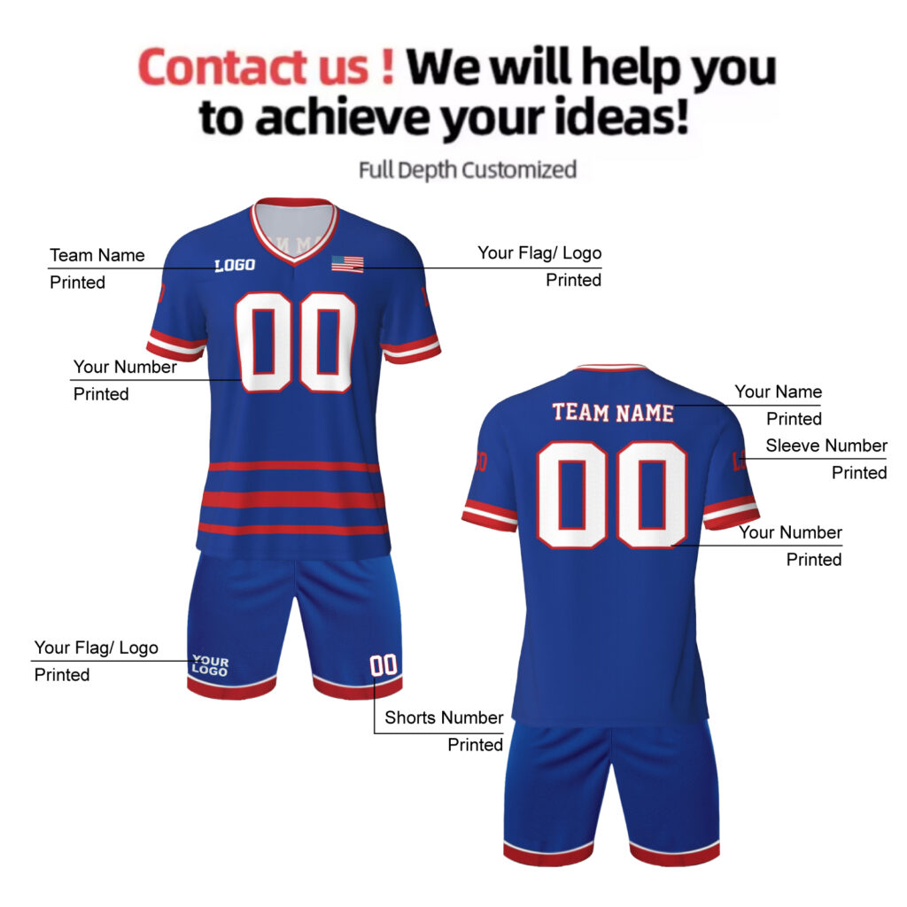 Order Custom Design Football Jersey Online - FastPrintStar